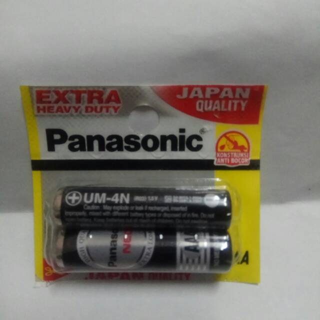 BATERAI AAA ORIGINAL PANASONIC NEO BATTERY UM-4N EXTRA HEAVY DUTY BATRE A3 | Lazada Indonesia