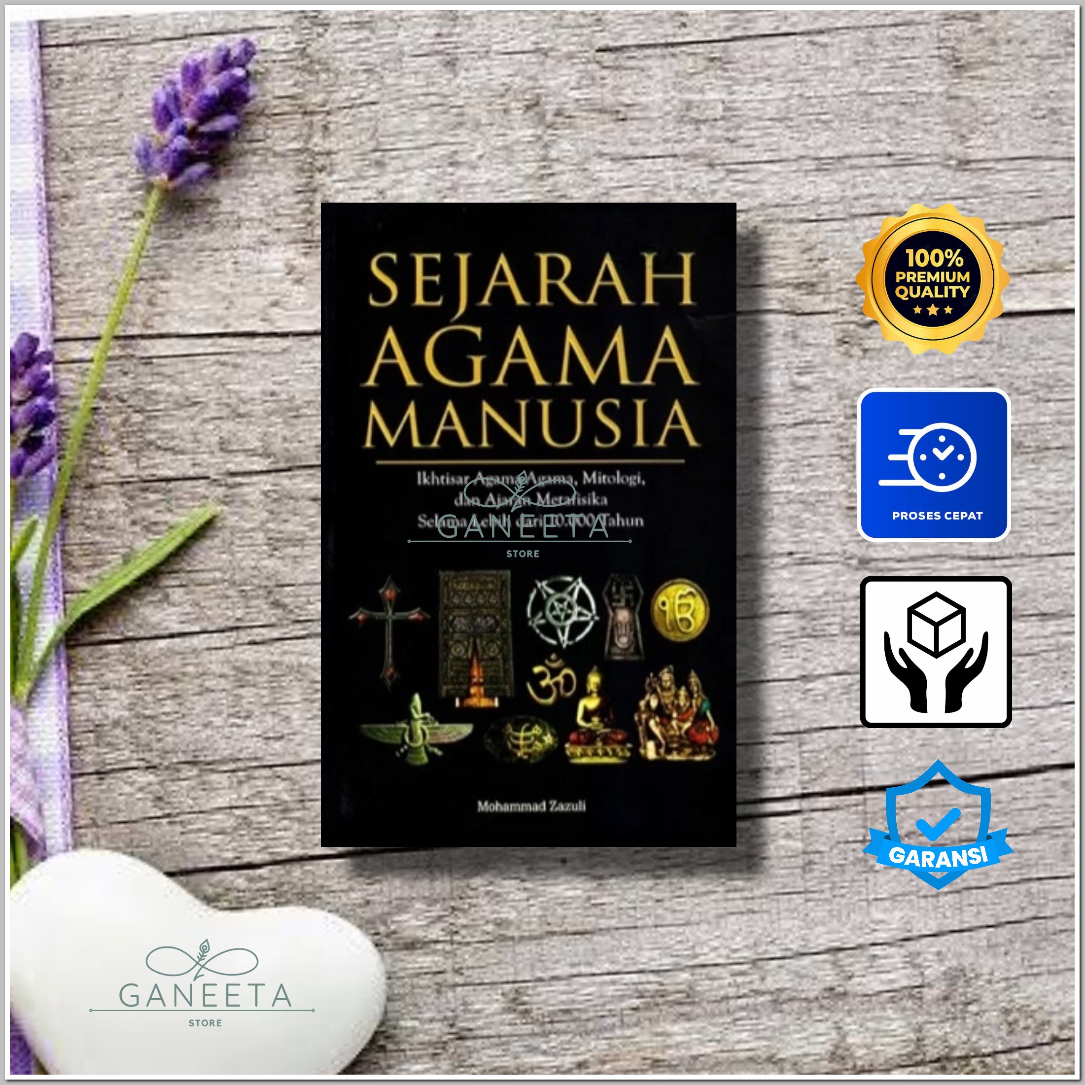 [Hard Cover] Buku Sejarah Agama Manusia penulis Muhammad Zazuli ...