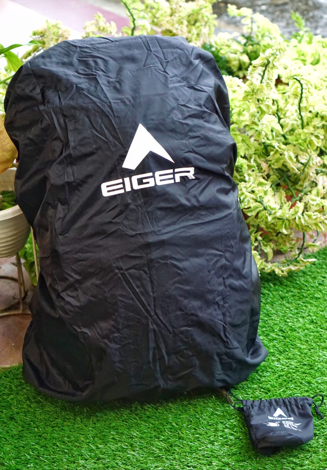 Eiger Ultralight Rain Cover 45L Art 7477 Cover Bag-Mantel Tas | Lazada ...
