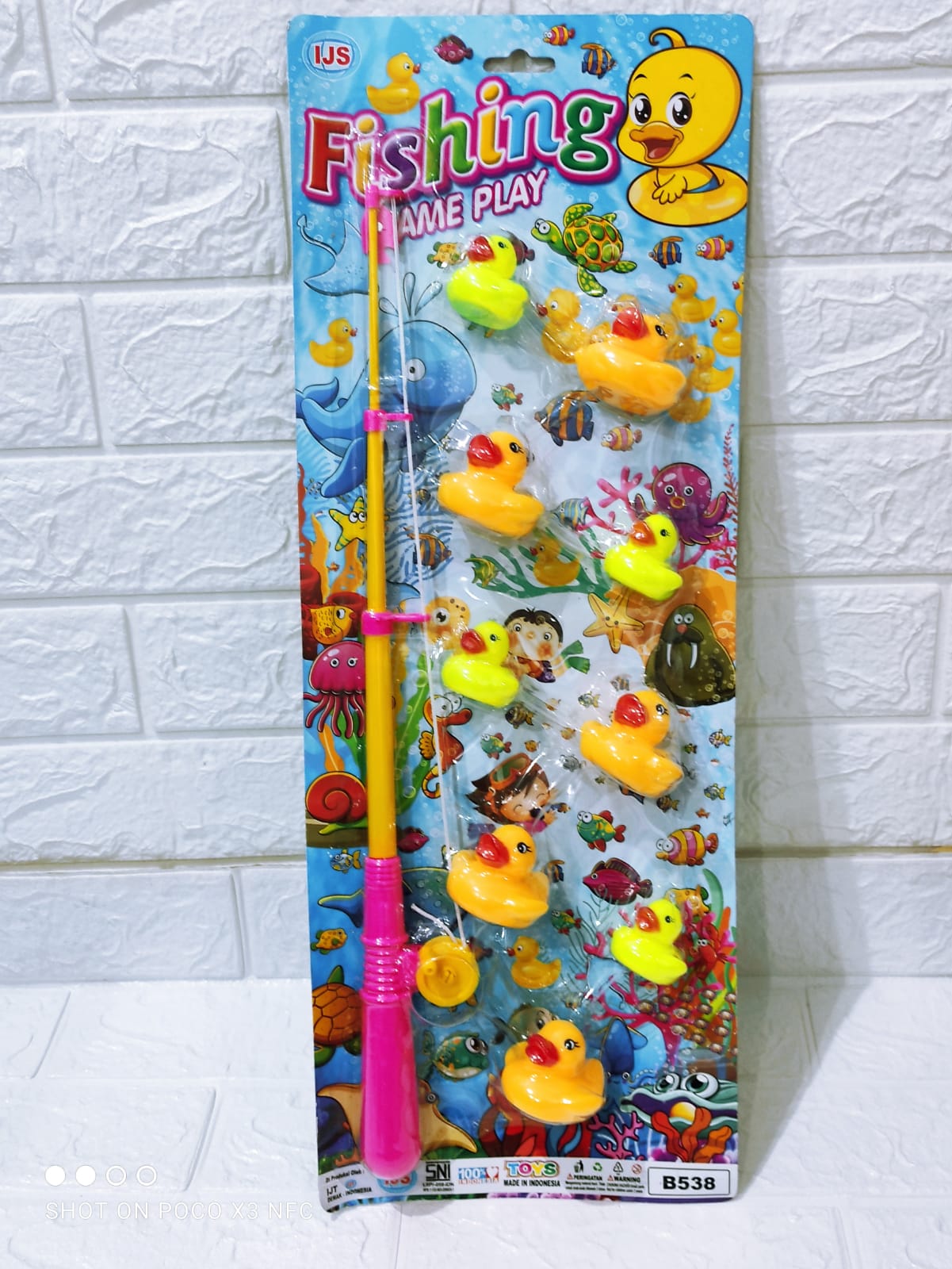 MAINAN PANCINGAN BEBEK / MAINAN ANAK FISHING GAME B538 | Lazada Indonesia