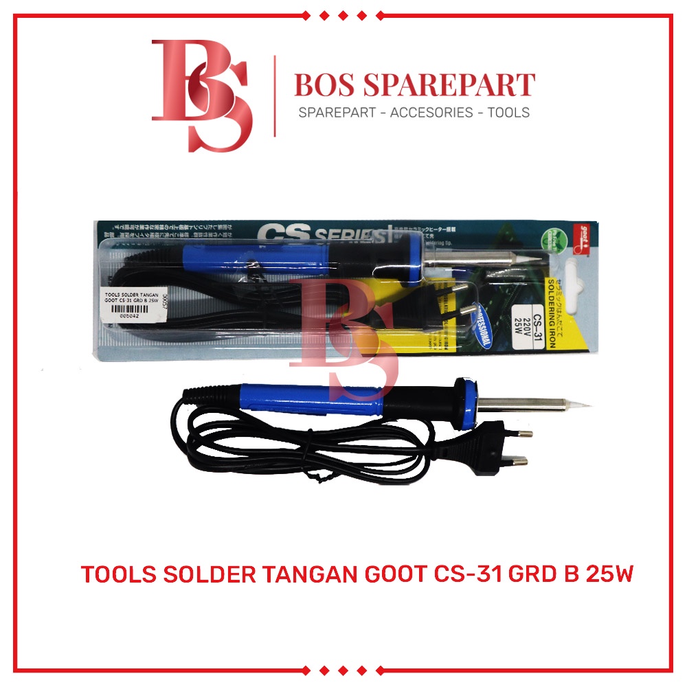 TOOLS SOLDER TANGAN GOOT CS - 31 GRD B 25W | Lazada Indonesia
