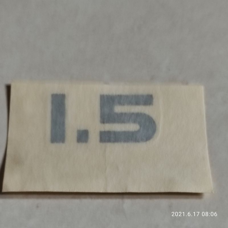 sticker bak belakang gran max pick up original stiker pintu bak ...