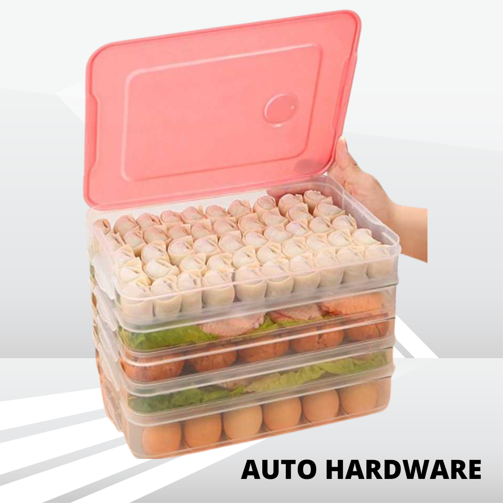 Kotak Kontainer Makanan Kulkas Storage Food Box / Kotak Susun ...