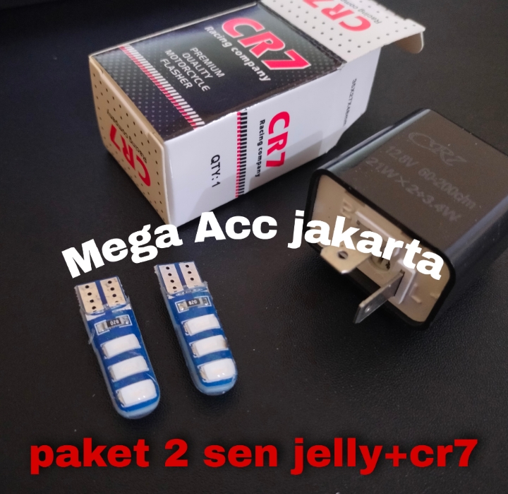 FLASHER CR7 PLUS 2 LAMPU SEN JELLY TERBARU MEGA ACC JAKARTA | Lazada Indonesia