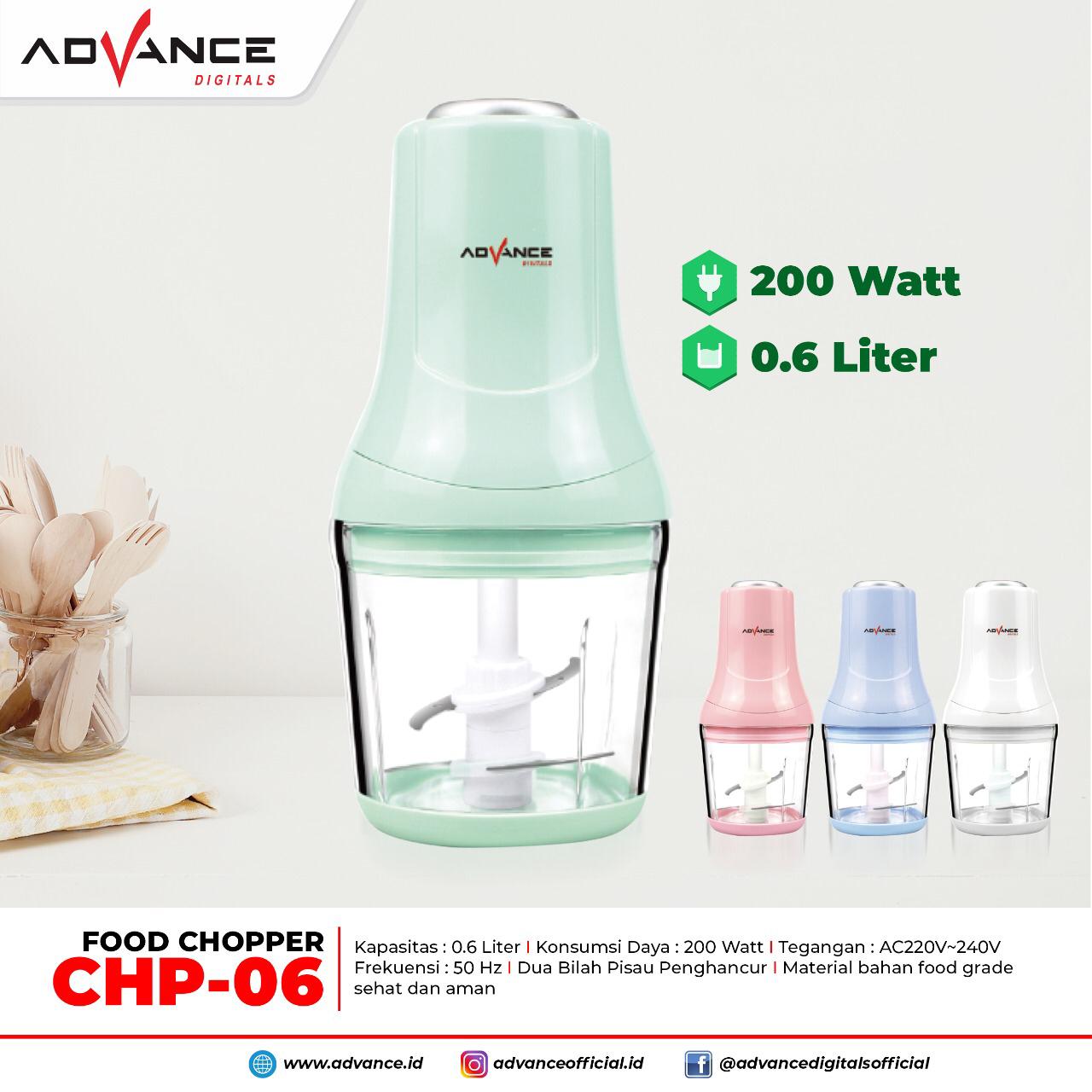 Advance Food Chopper Penggiling Makanan CHP-06 - Random | Lazada Indonesia