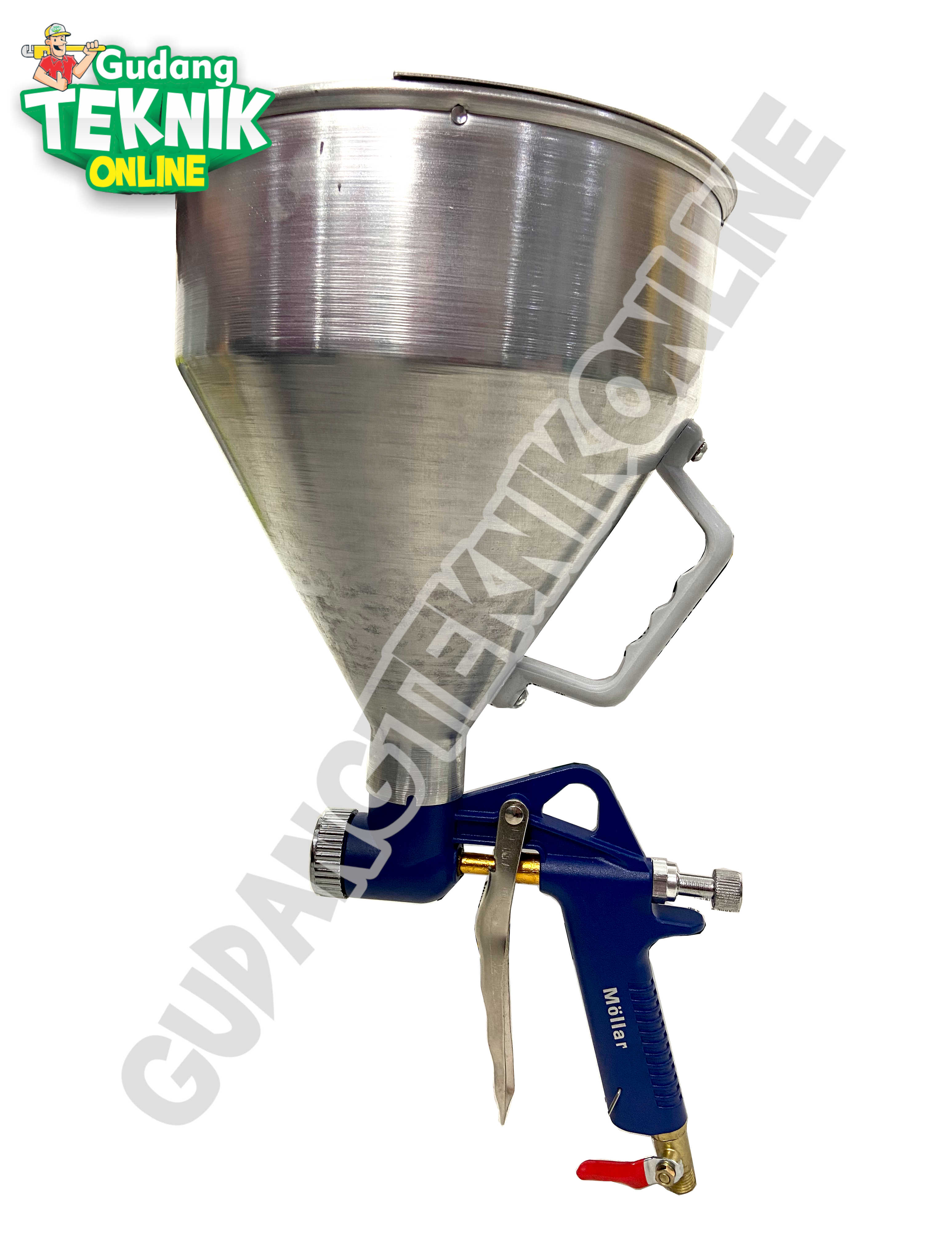 Spray Gun Cat HOOPER Gun 5000ML MOLLAR FF02AL FF02PL Plastik Aluminium ...