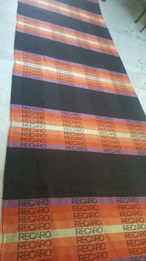 Kain jok Recaro Spectrum Import Gradasi Orange Kain Recaro Spectrum ...