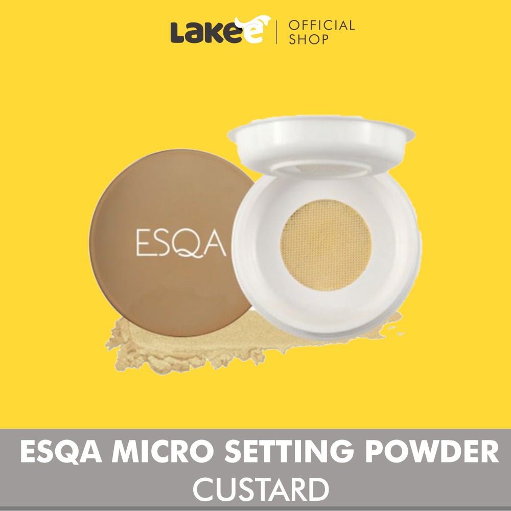 ESQA Flawless Micro Setting Powder – - Custard Bedak | Lazada Indonesia