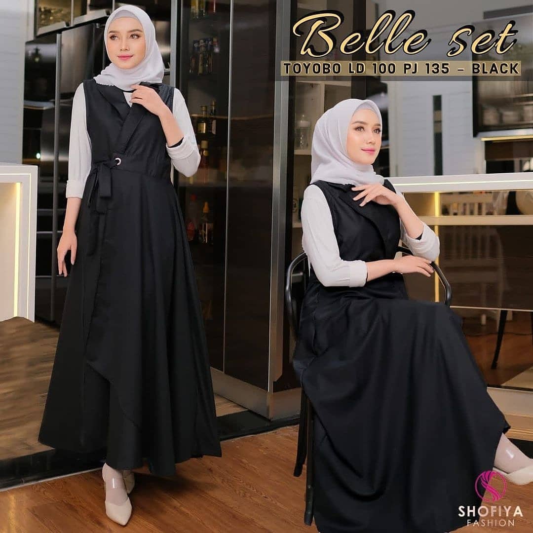 Priskila Cell Belle Set BL (Can Overalls + Inner) Toyobo วัสดุผสม ...