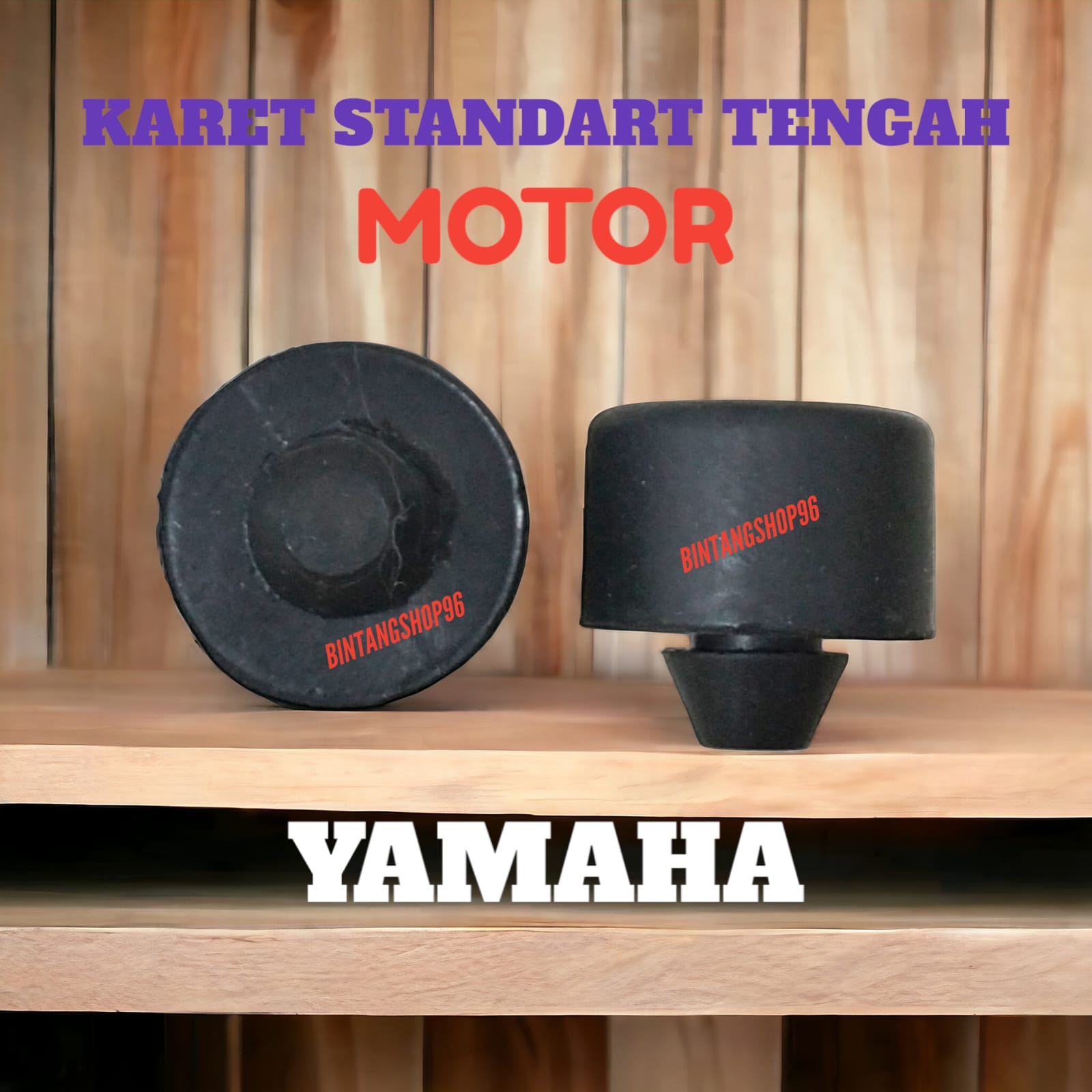 KARET STANDAR TENGAH PENAHAN KARET STANDART TENGAH MOTOR HONDA/YAMAHA ...