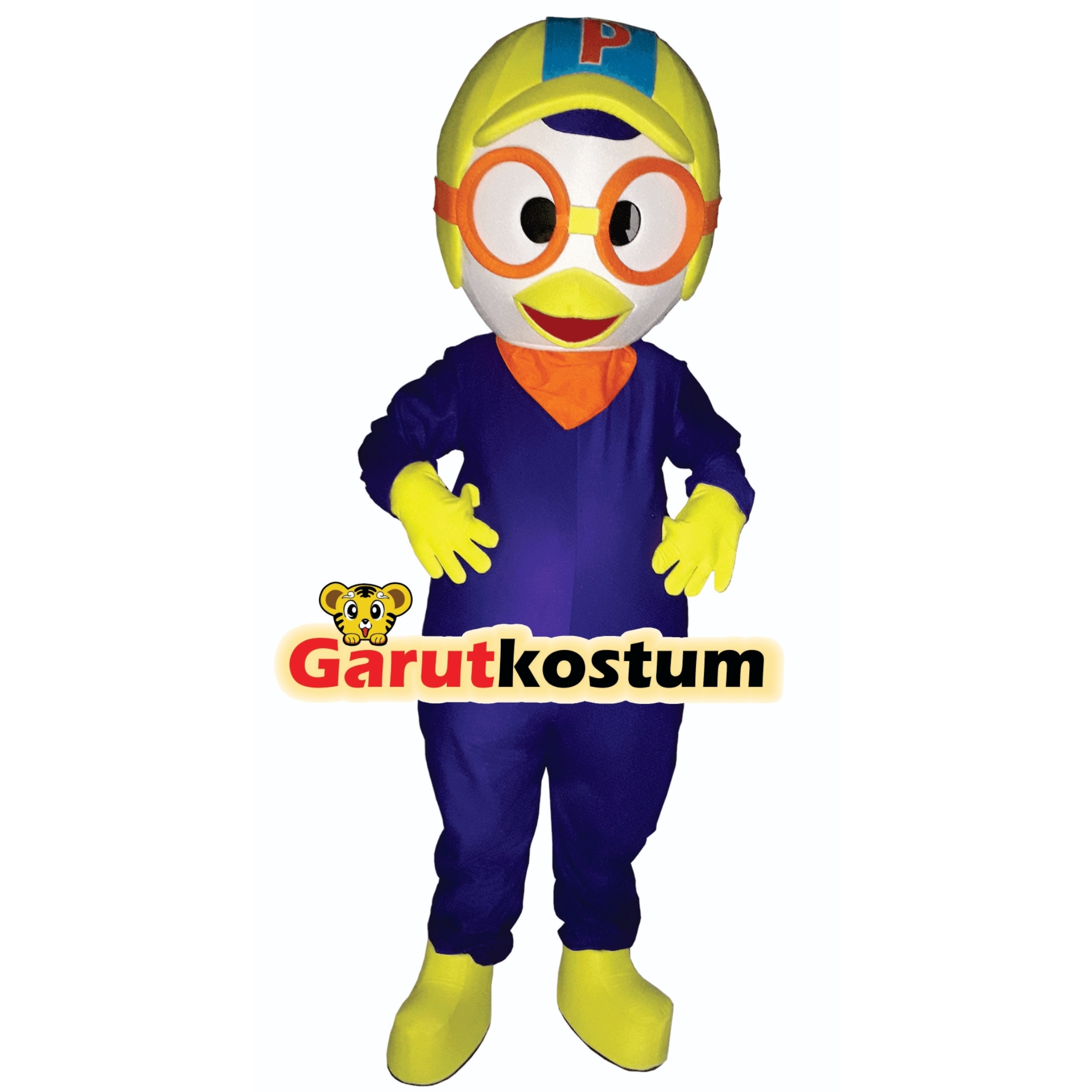 Kostum maskot badut pororo setelan dewasa lucu costume karnaval ...