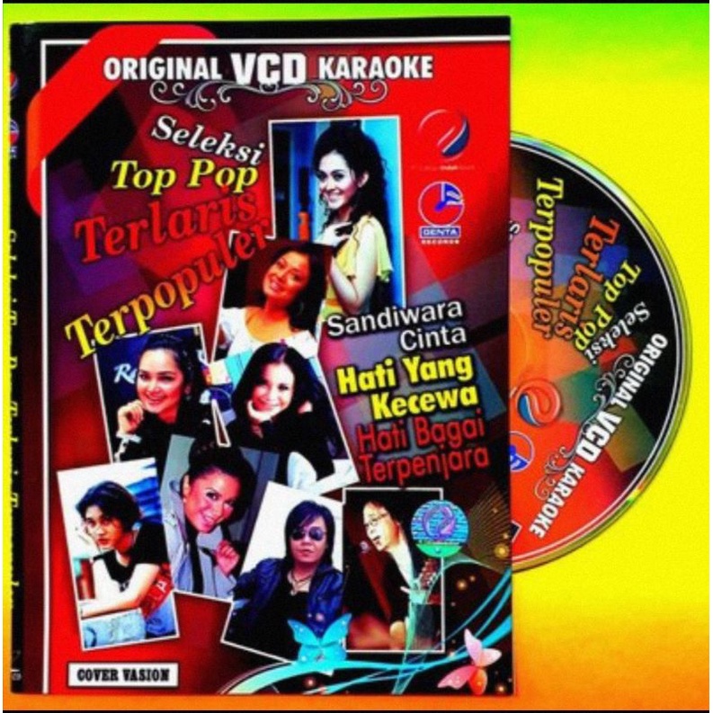 KASET VCD KARAOKE ORIGINAL SELEKSI TOP POP TERPOPULER - VOCAL ON OF AKTIF - KASET ORIGINAL LAGU ...