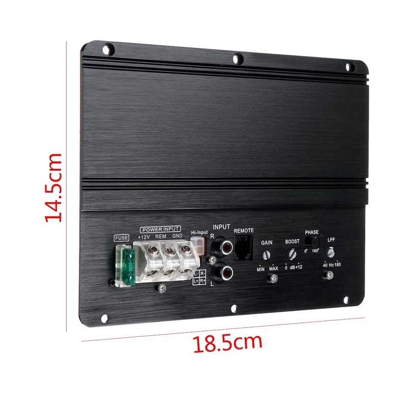3800W Car Stereo Amplifier HIFI Auto Bass Speaker 2 Channel Amp Audio ...