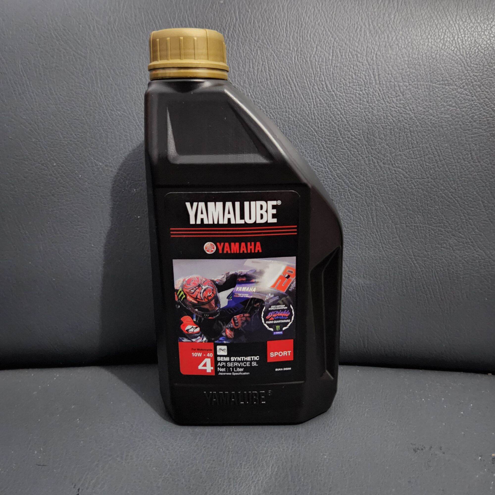 Oli Yamalube Sport Oil Mesin Yamaha SAE 10W-40 1L 1 Liter SNI yamalube ...