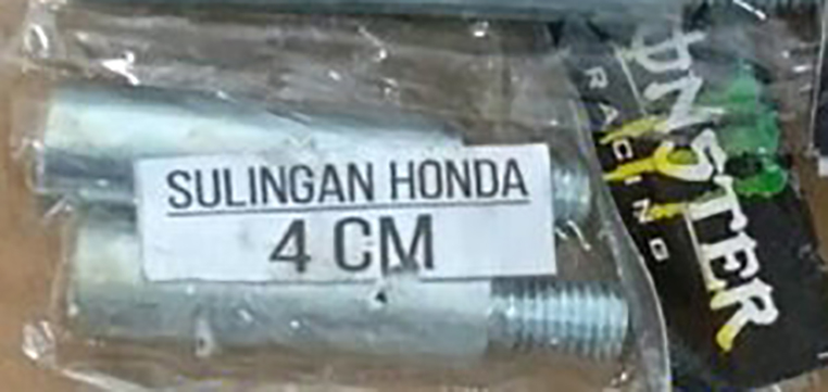 peninggi shock depan vario 10 cm / sulingan shok / beat fi / beat ...