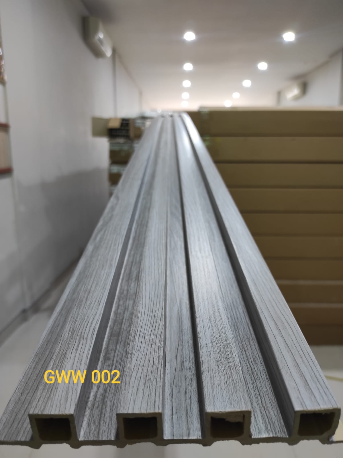 (PERLEMBAR) WPC WALL PANEL 3 meter | Wall Panel PVC | Wood Panel WPC ...