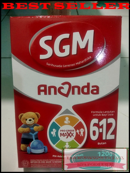 SGM ANANDA 6-12 BULAN 120GRAM KEMASAN LAMA DAN BARU 2026 | Lazada Indonesia