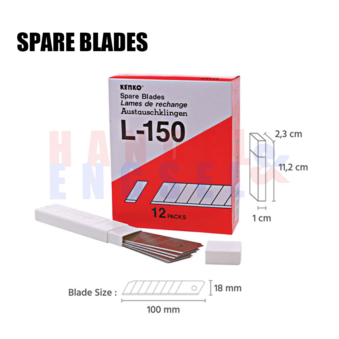 CUTTER KENKO L 500 / CUTTER BESAR / REFIL CUTTER L 150 | Lazada Indonesia
