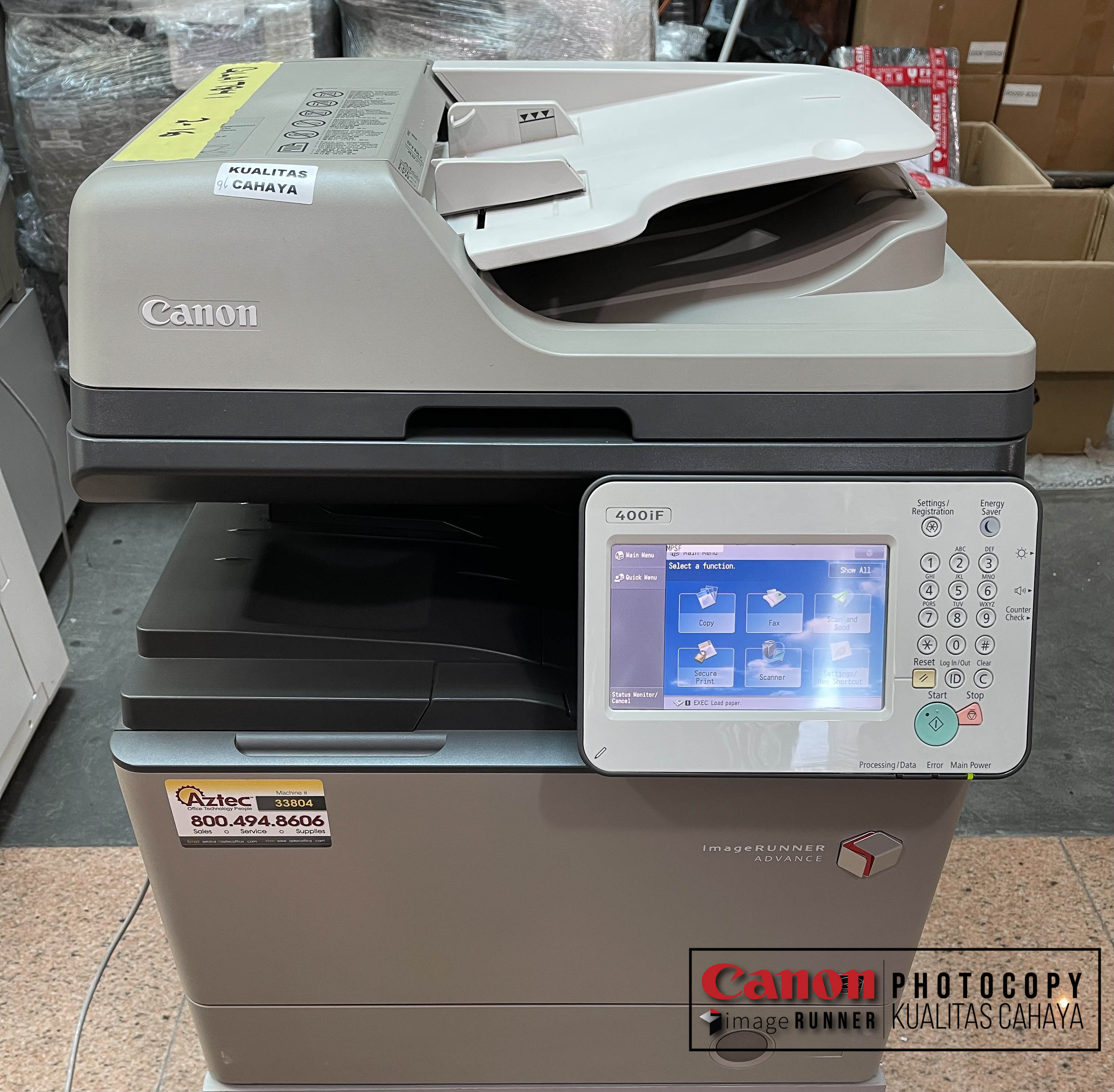 Mesin Fotokopi Canon IRA 400if 220Volt EX EROPA GRADE A TANPA MEJA | Lazada Indonesia