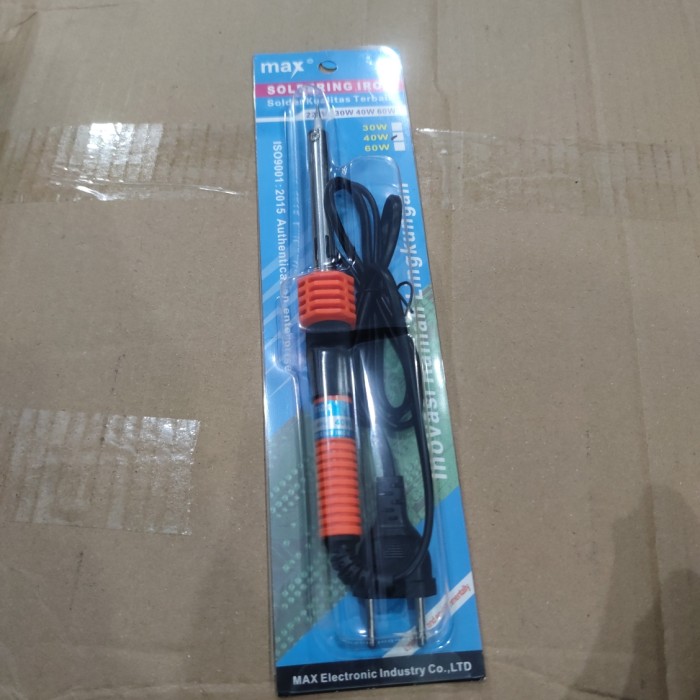 Solder 40watt MAX Bahan Mata Keramik / Solder 40 watt / solder 40w ...