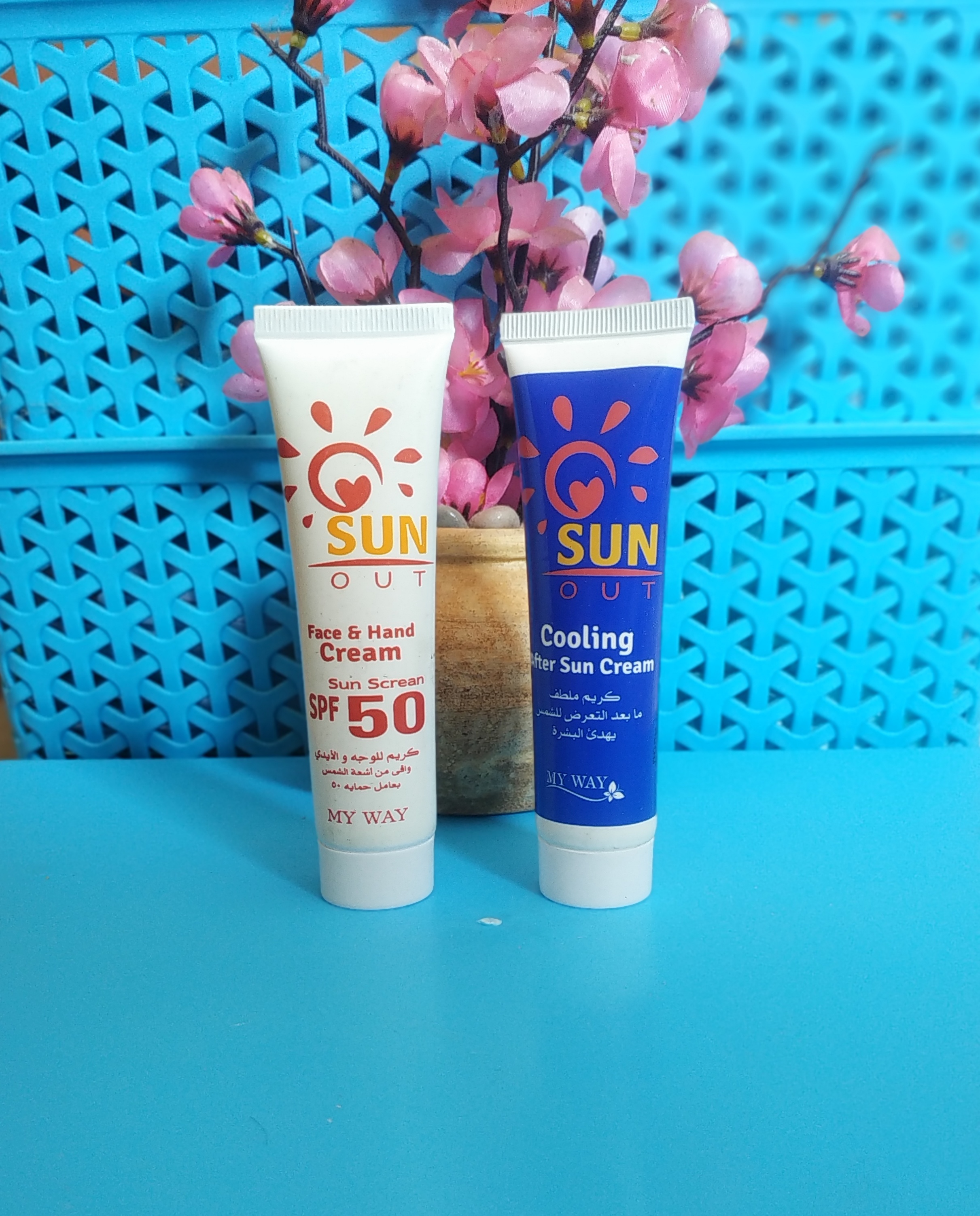 sun screen sun block 50 spf my way | Lazada Indonesia