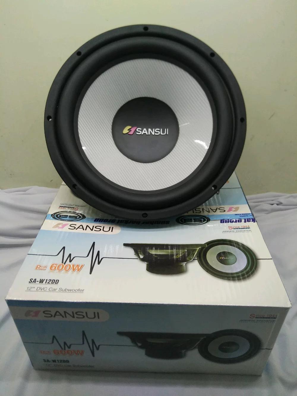Car Audio Mobil Speaker Subwoofer Double Voice Coil 12 Inch Sansui SA ...