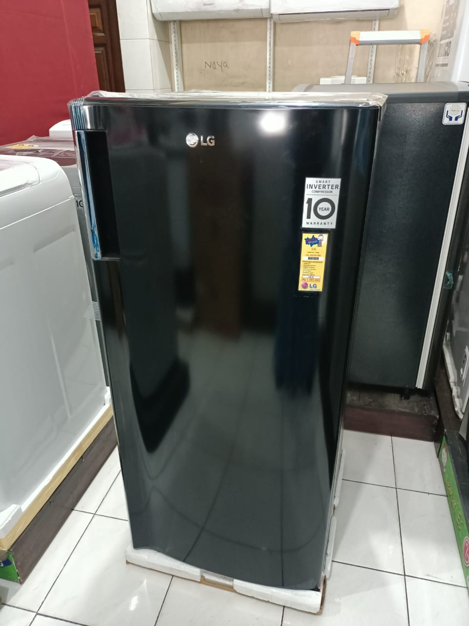 LEMARI ES LG GN-INV201BK INVERTER / KULKAS LG / LEMARI PENDINGIN ...