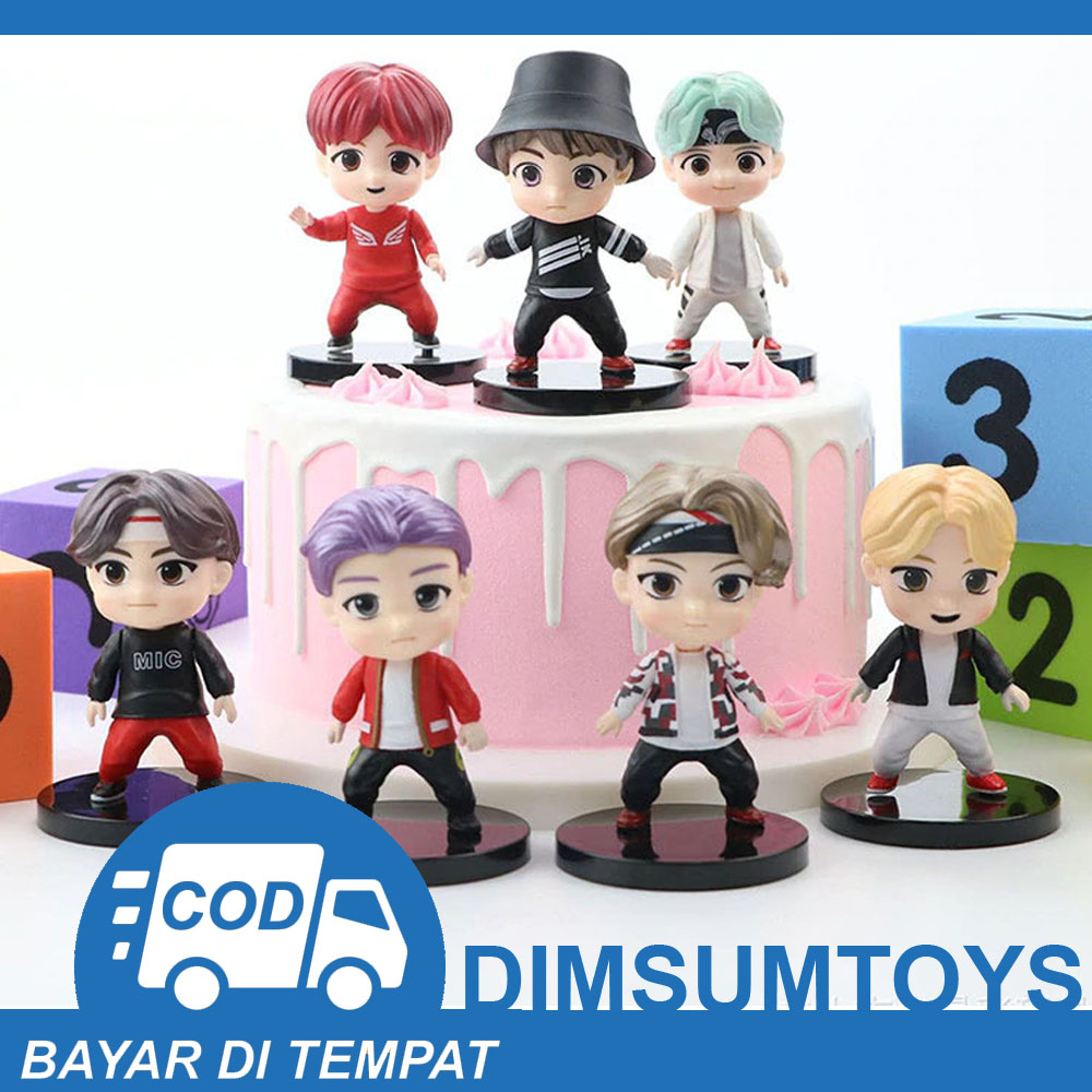 Figure KPOP Star BTS BT21 Army Bangtan Boys isi 7pcs | Lazada Indonesia