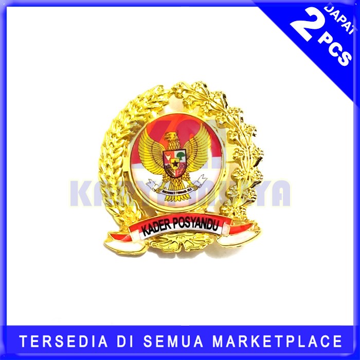 Lencana Pin Kader Posyandu Garuda Pin Anggota Kader Posyandu Murah - KM ...