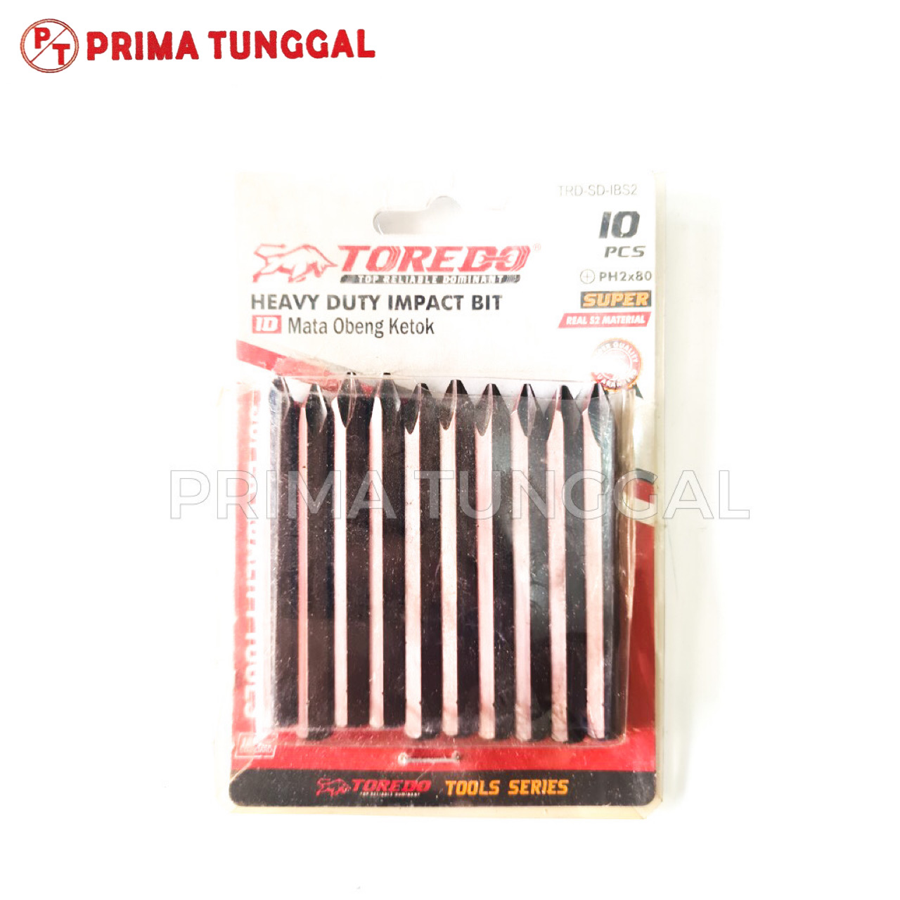 Mata Obeng Ketok Toredo PH2 x 80 MM Plus Mata Impact Driver Harga 1 pc ...