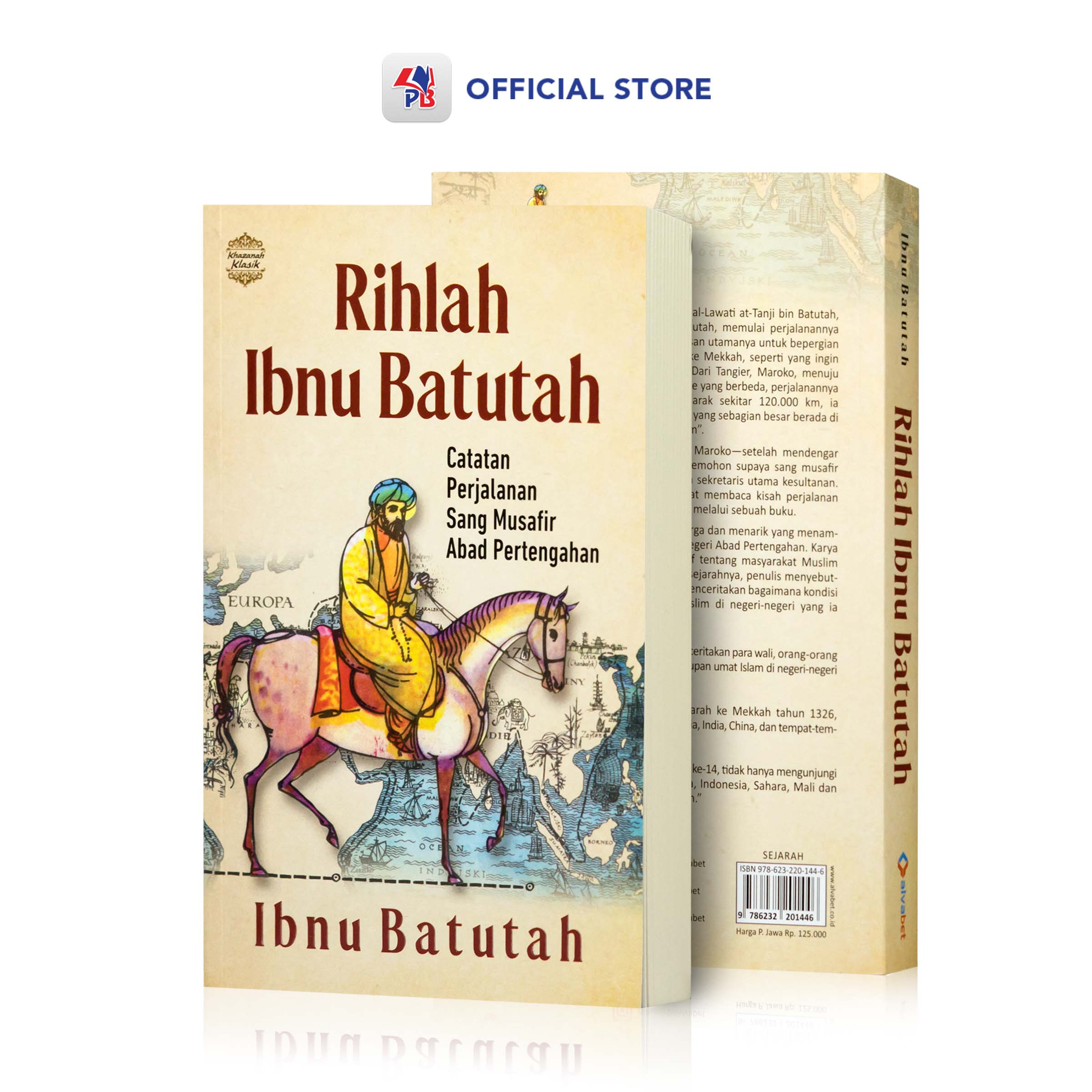 Buku Sejarah / Rihlah Ibnu Batutah - Catatan Perjalanan Sang Musafir ...