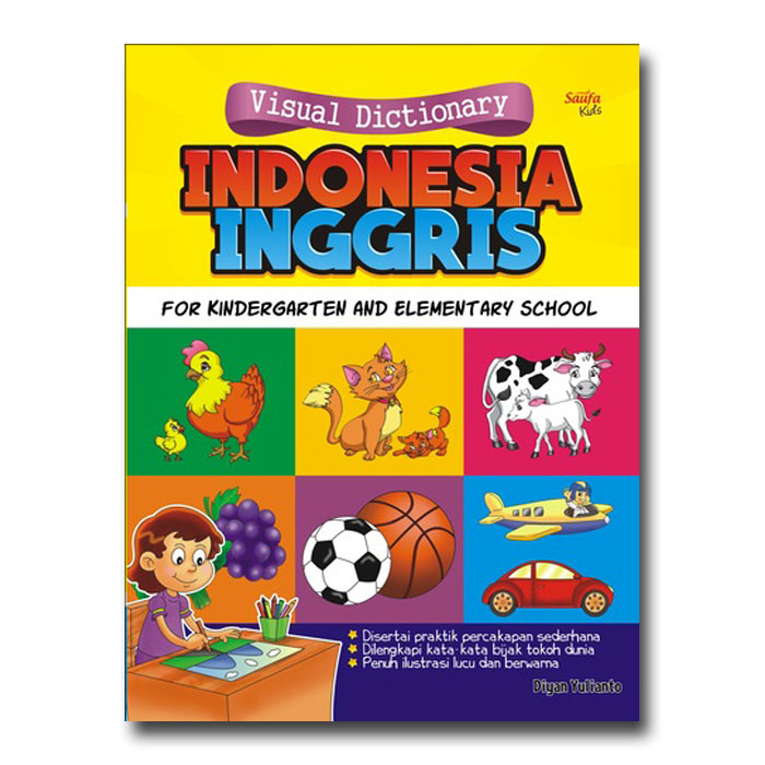 Visual Dictionary Indonesia Inggris - Kamus Bergambar | Lazada Indonesia