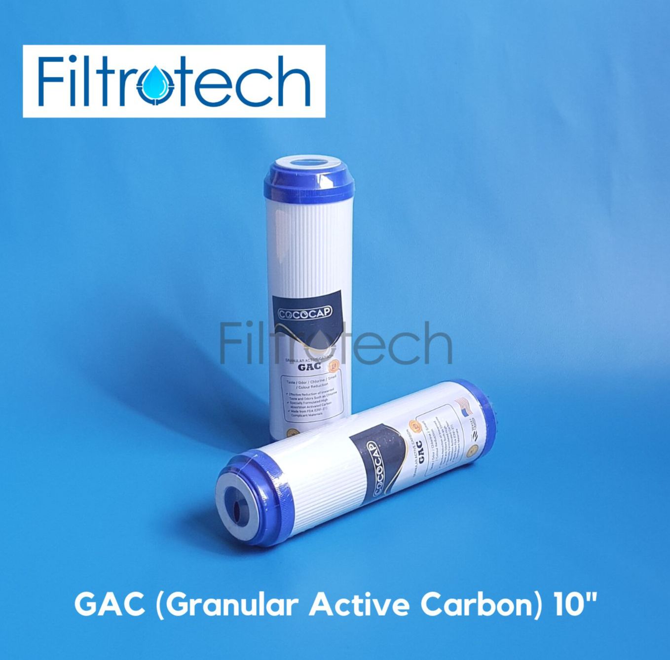 Filter GAC / Granular Activated Carbon 10" - Filter karbon aktif 10 inch - Cartridge filter ...