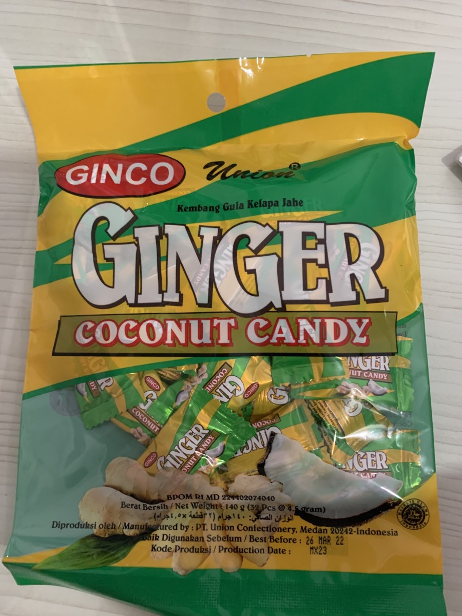 permen rasa jahe kelapa/ginger coconut | Lazada Indonesia