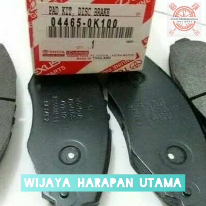 Brake Pad Kampas Rem Depan Toyota Kijang Innova 1 set Original | Lazada ...