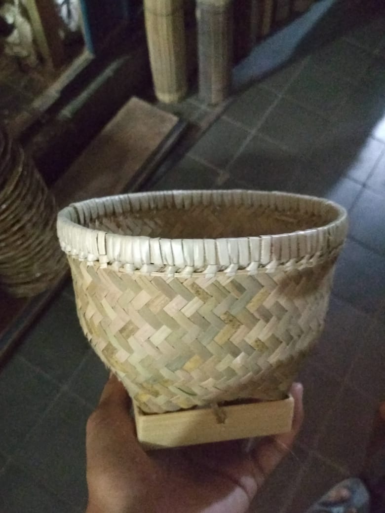 Bakul mini/Bakul Nasi Mini/Bakul Nasi 250gr/Bakul Anyaman Bambu ...