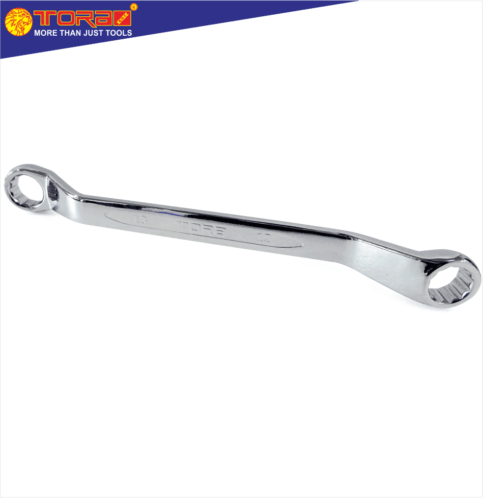 TORA Kunci Ring 12 x 13 mm - Double Ring Offset Spanner | Lazada Indonesia