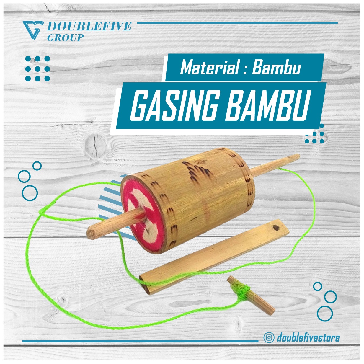 Mainan Tradisional Gasing Bambu Bersuara | Lazada Indonesia