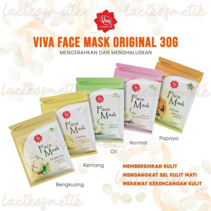 Viva Face Mask 30g | Lazada Indonesia