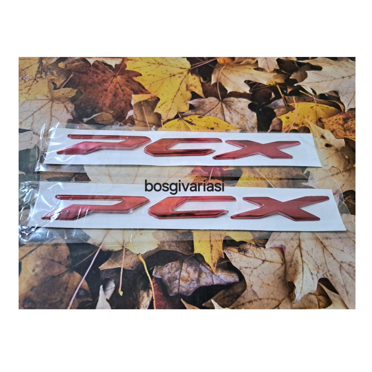 Emblem honda pcx 150 gold /emblem pcx sepasang / Logo timbul pcx chrome ...