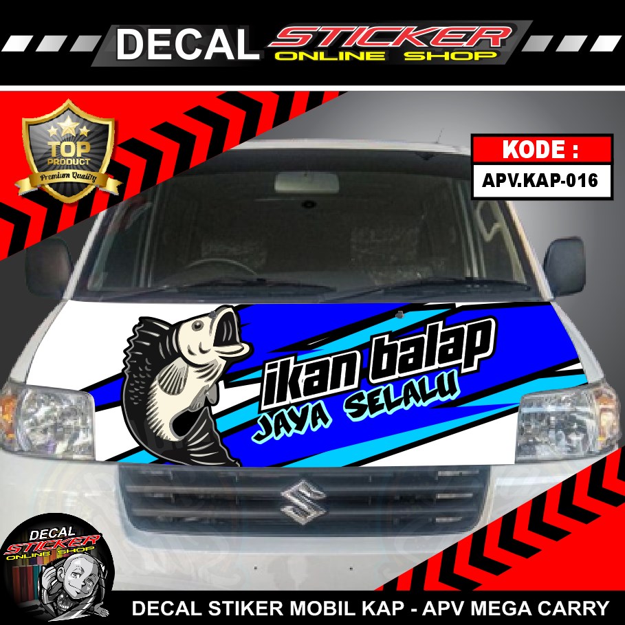 STICKER KAP MOBIL APV MEGA CARRY PICK UP STICKER KEREN | Lazada Indonesia