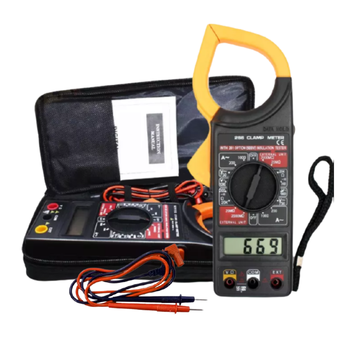 Multimeter Tang Ampere Digital Lengkap Multitester Digital Lengkap ...
