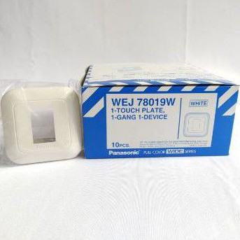 Panasonic Frame / Bingkai Engkel Saklar 1 Gang 1 Device Putih WEJ 78019 ...