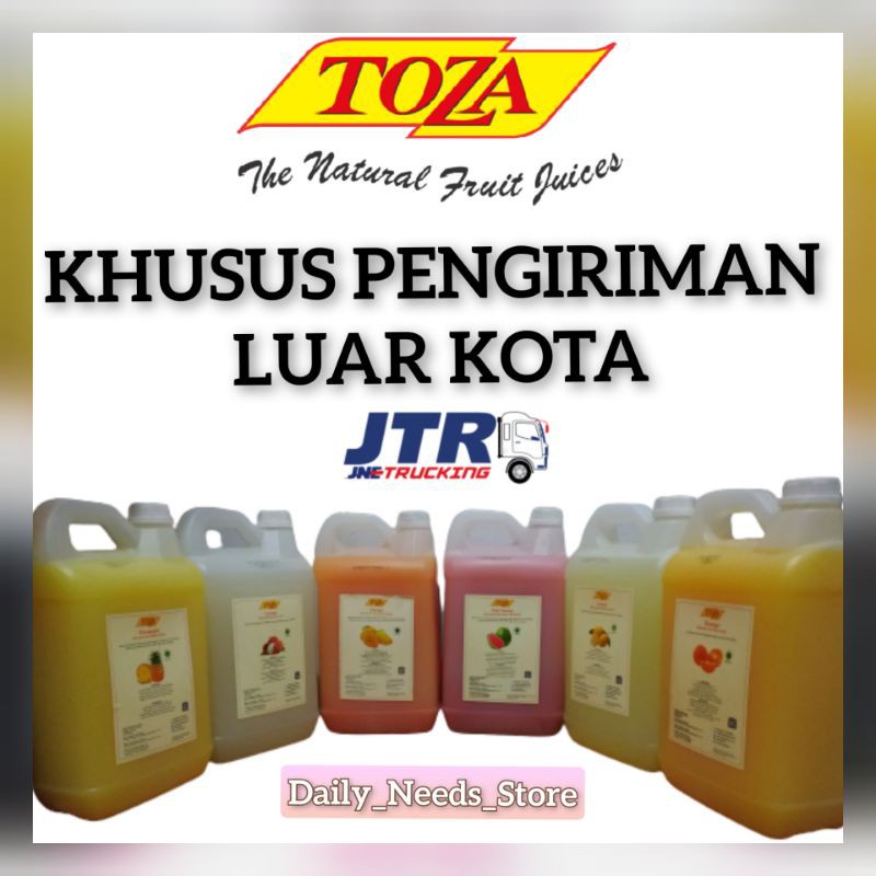 ♜TOZA JUS JUICE 5 LITER (KHUSUS LUAR KOTA)☆ | Lazada Indonesia
