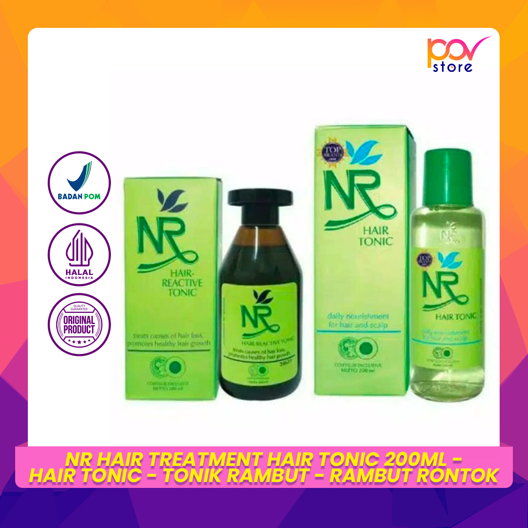 NR Hair Treatment Hair Tonic 200ml - Hair Tonic - Tonik Rambut - Rambut ...