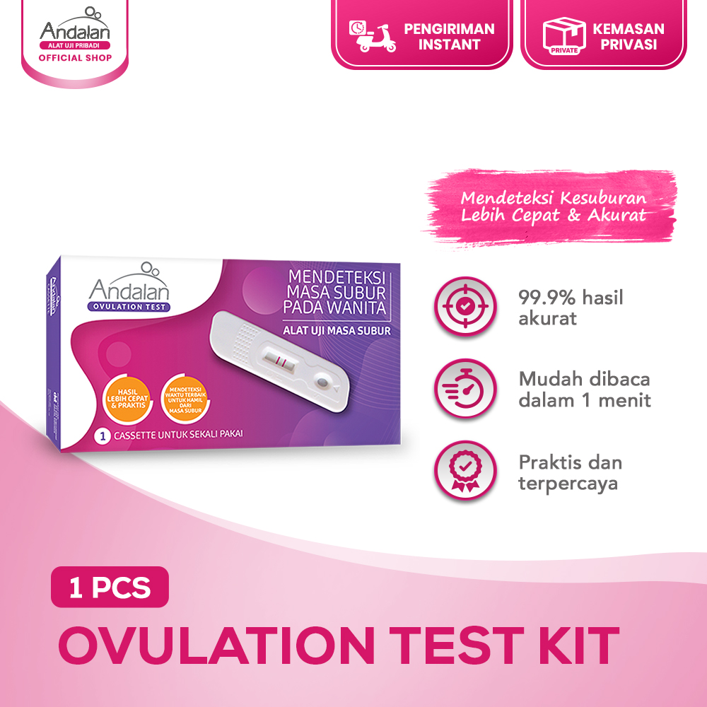 Andalan Ovulation Test Kit (Alat Tes Masa Subur) PER PCS | Lazada Indonesia