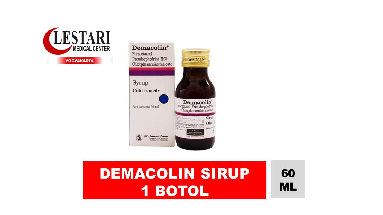 Demacolin sirup 60 ml syrup / 1 botol / flu demam | Lazada Indonesia