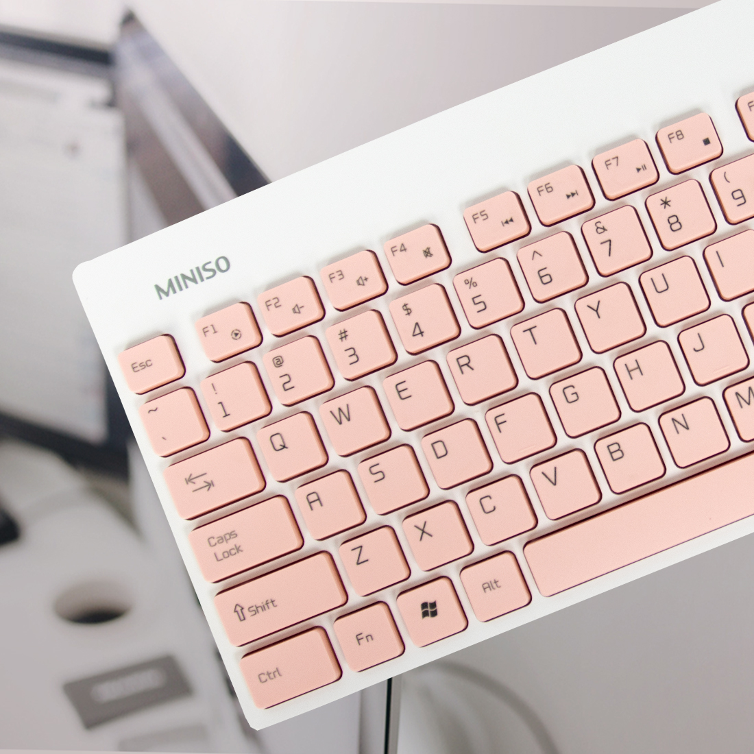 MINISO Set Mouse Dan Keyboard Nirkabel | Lazada Indonesia