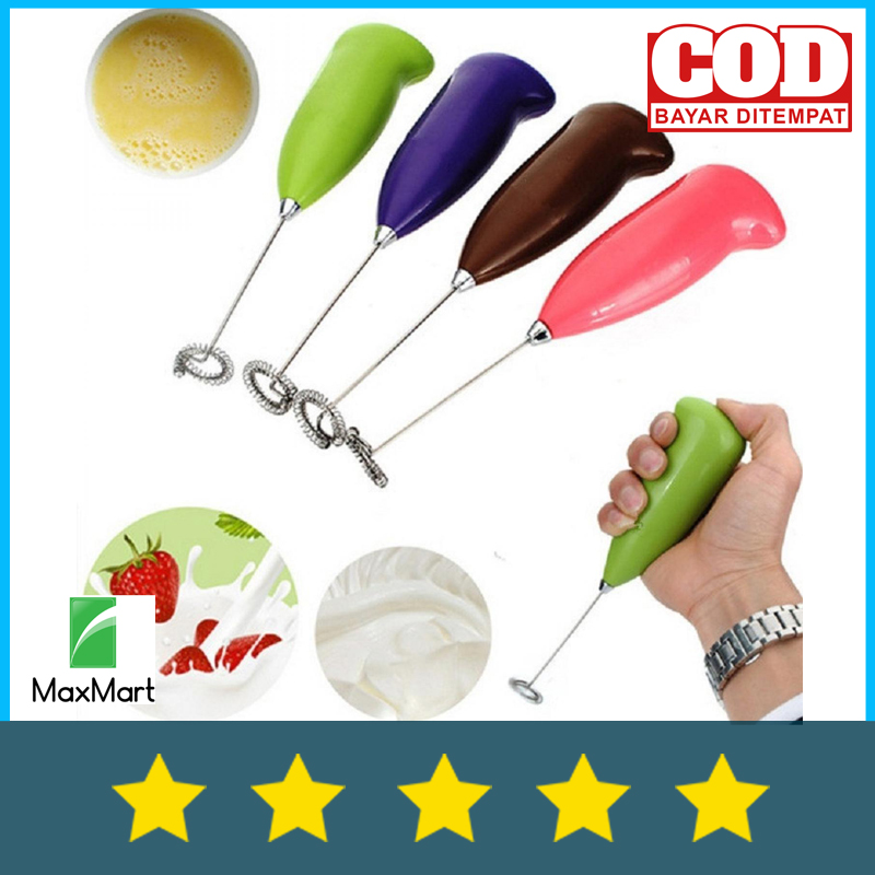 Alat Mixer Pembuih Kopi Susu Elektrik - Pembuat Buih Minuman MXS51 ...