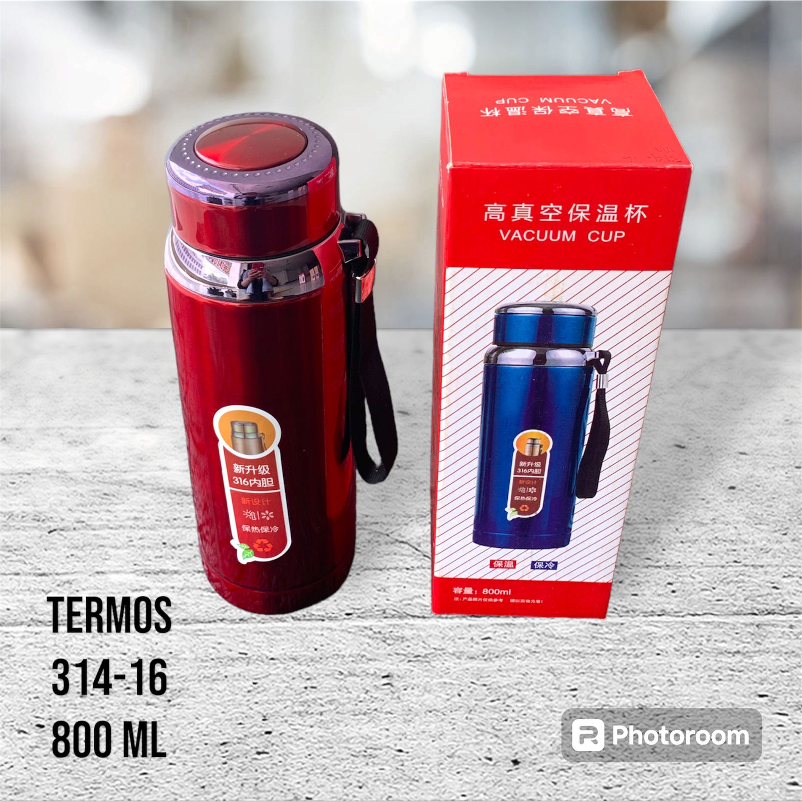 Termos Polos Termos Air Panas & Dingin Vacuum Stainless Steel Flask ...
